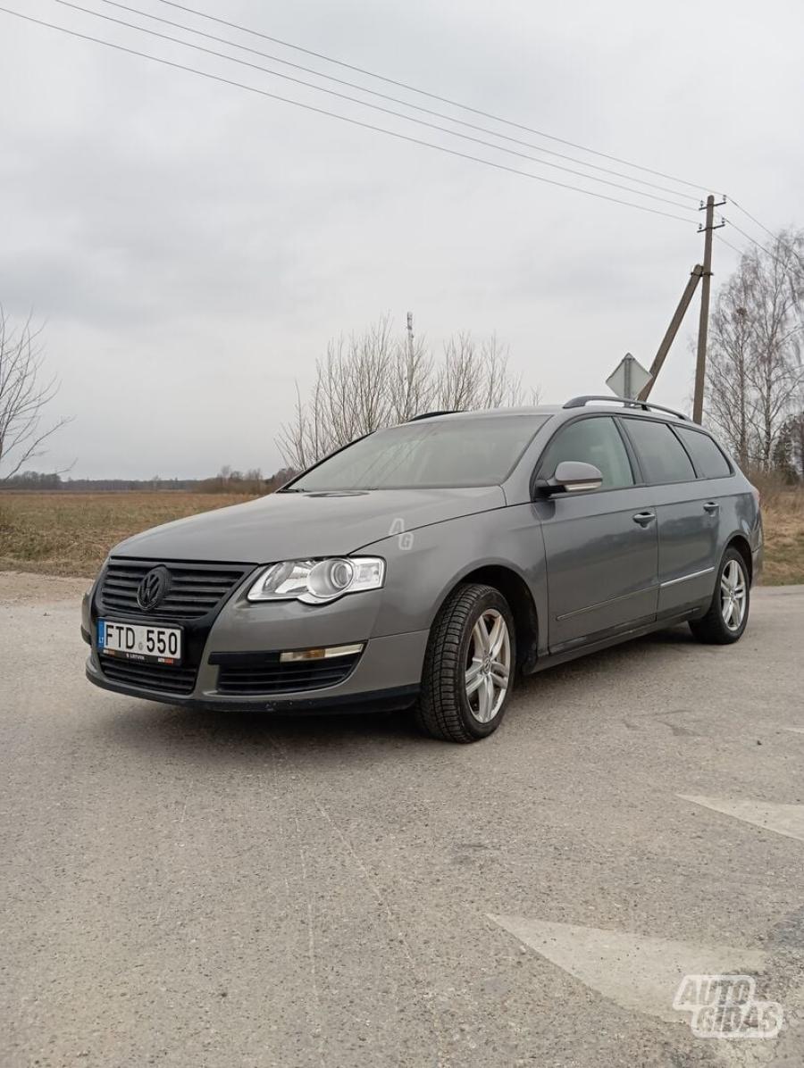 Grey Volkswagen Passat 2008 in Kazlu Ruda, with an engine capacity of 1.90 L and mileage of 360 thousand km for 1680 €, photo 6 on AUTOMOTO.COM.LV