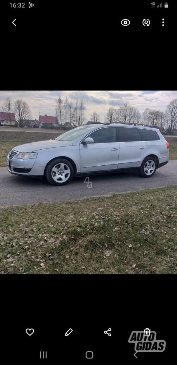 Grey Volkswagen Passat 2008 in Vilnius, with an engine capacity of 2.00 L and mileage of 295 thousand km for 1100 €, photo 4 on AUTOMOTO.COM.LV