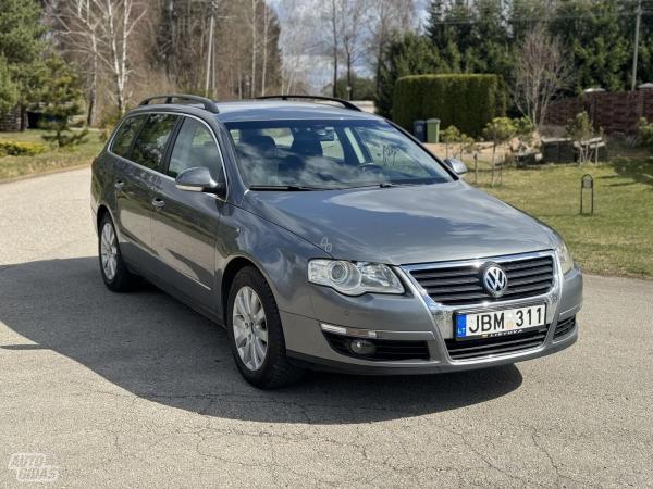Grey Volkswagen Passat 2008 in Vilnius, with an engine capacity of 1.90 L and mileage of 360 thousand km for 2300 €, photo 1 on AUTOMOTO.COM.LV