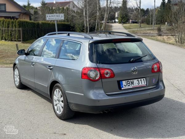 Grey Volkswagen Passat 2008 in Vilnius, with an engine capacity of 1.90 L and mileage of 360 thousand km for 2300 €, photo 4 on AUTOMOTO.COM.LV