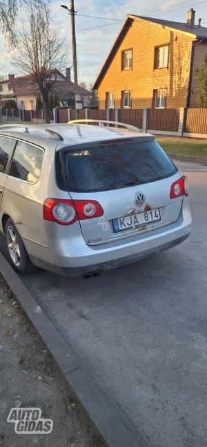 Grey Volkswagen Passat 2008 in Jonava, with an engine capacity of 2.00 L and mileage of 339 thousand km for 950 €, photo 8 on AUTOMOTO.COM.LV