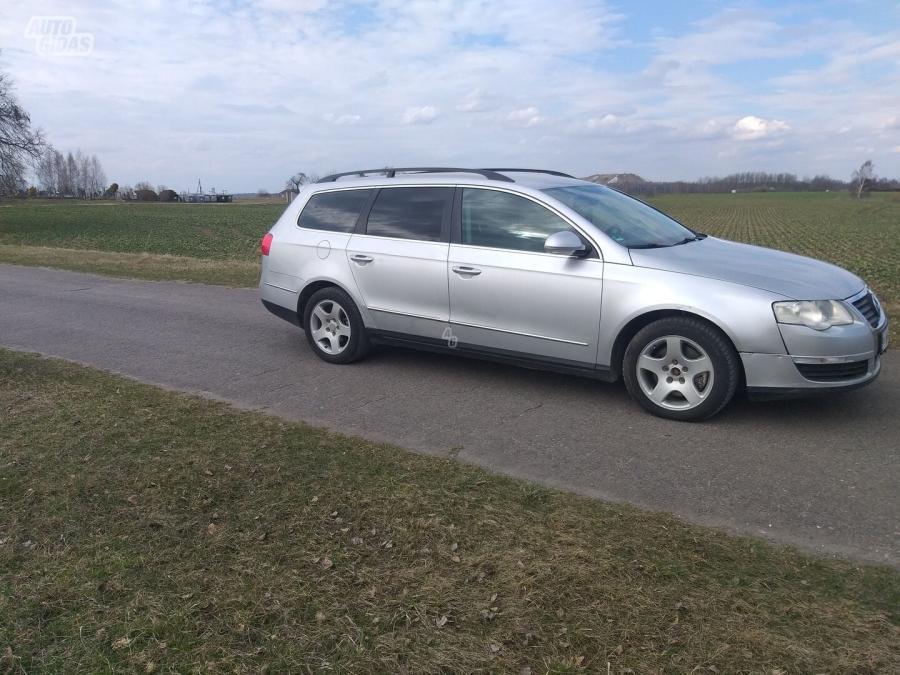 Grey Volkswagen Passat 2008 in Vilnius, with an engine capacity of 2.00 L and mileage of 265 thousand km for 950 €, photo 1 on AUTOMOTO.COM.LV