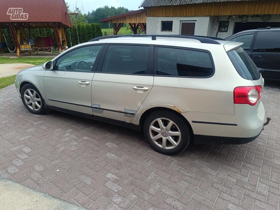 Grey Volkswagen Passat 2008 in Sakiai, with an engine capacity of 1.90 L and mileage of 420 thousand km for 999 €, photo 5 on AUTOMOTO.COM.LV