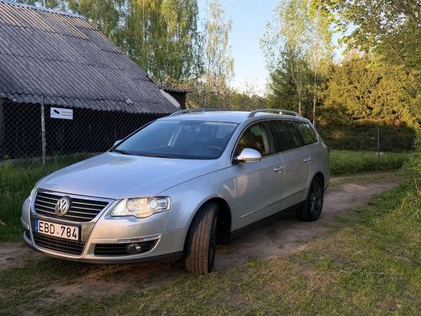 Pelēks Volkswagen Passat 2008 Viļņa, ar dzinēja tilpumu 1.97 L un nobraukumu 270 tūkst. km par 2300 €, foto 3 vietnē AUTOMOTO.COM.LV