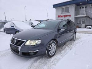 Grey Volkswagen Passat 2009 in Marijampole, with an engine capacity of 1.97 L and mileage of 274 thousand km for 3399 €, photo  on AUTOMOTO.COM.LV