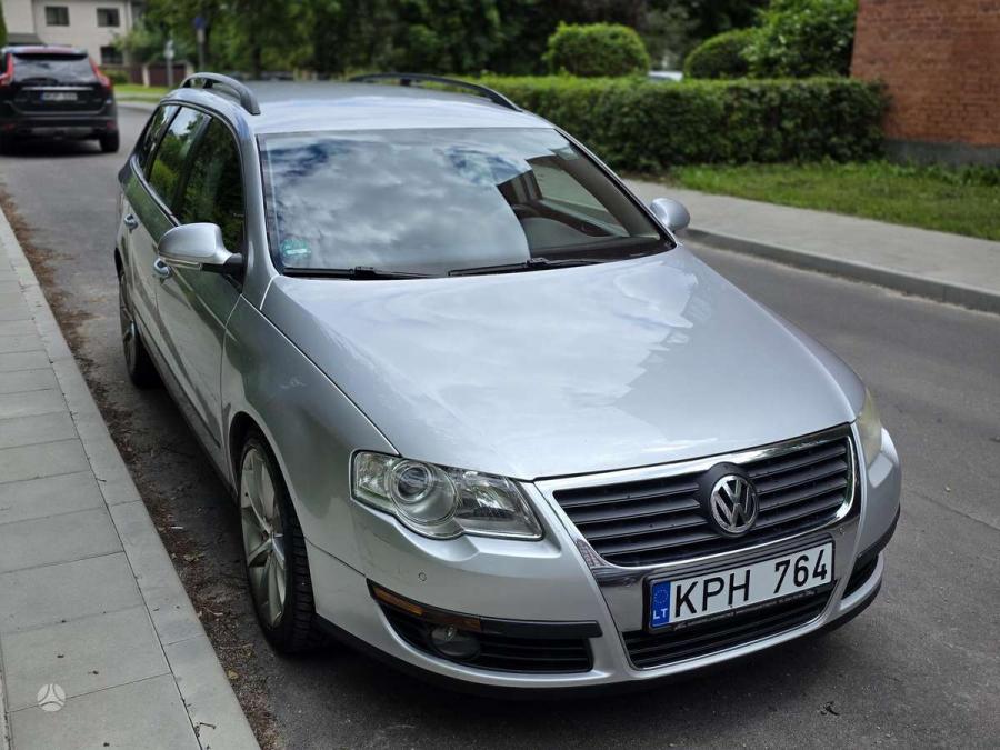 Pelēks Volkswagen Passat 2009 Viļņa, ar dzinēja tilpumu 1.97 L un nobraukumu 301 tūkst. km par 1900 €, foto 5 vietnē AUTOMOTO.COM.LV