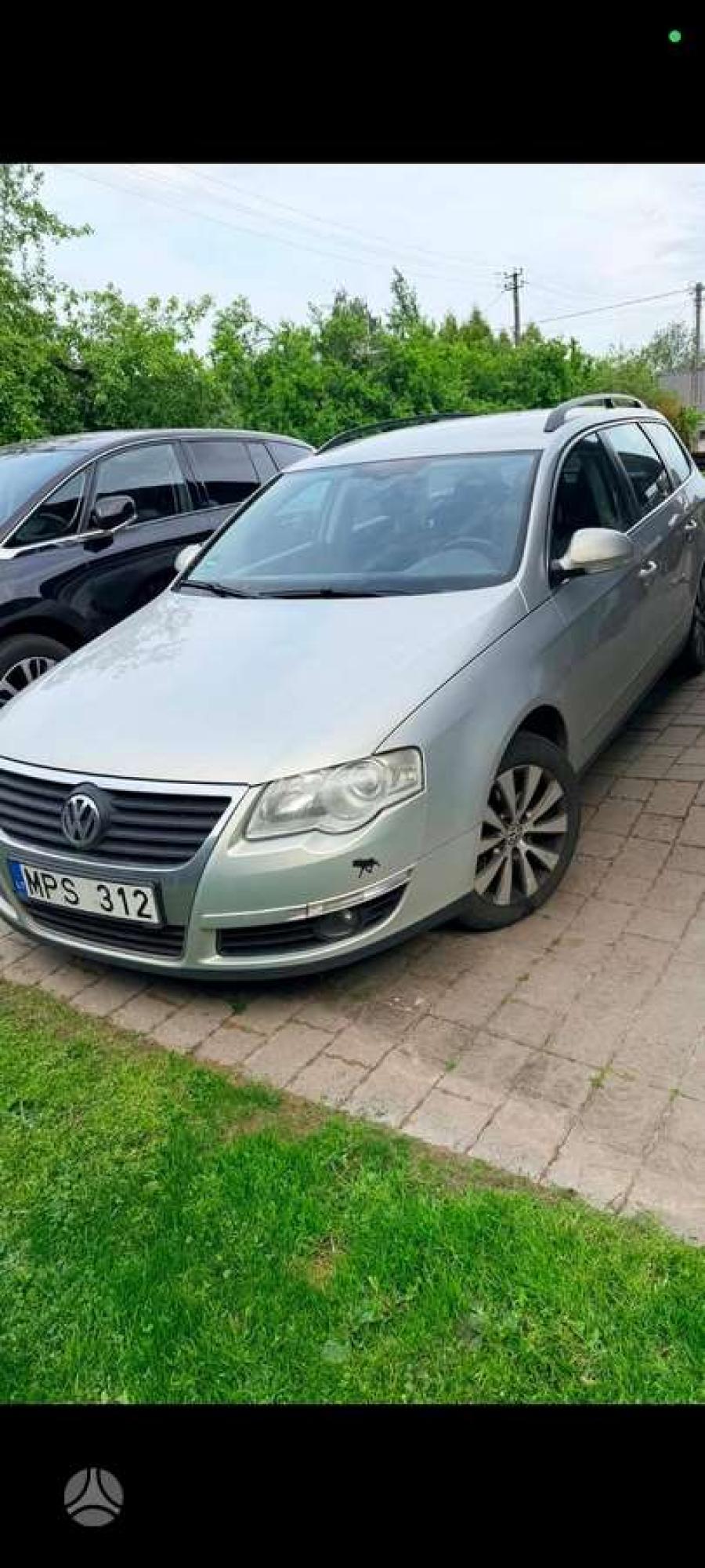 Grey Volkswagen Passat 2009 in Kaisiadorys, with an engine capacity of 1.97 L and mileage of 278 thousand km for 2100 €, photo 1 on AUTOMOTO.COM.LV