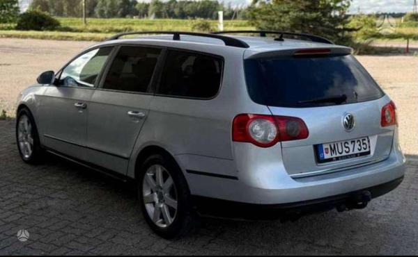 Pelēks Volkswagen Passat 2009 Viļņa, ar dzinēja tilpumu 1.97 L un nobraukumu 378 tūkst. km par 1350 €, foto 5 vietnē AUTOMOTO.COM.LV