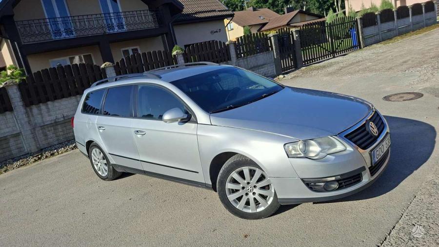 Pelēks Volkswagen Passat 2009 Kretinga, ar dzinēja tilpumu 1.97 L un nobraukumu 561 tūkst. km par 1600 €, foto 4 vietnē AUTOMOTO.COM.LV