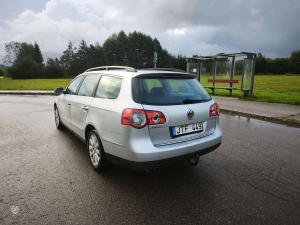Grey Volkswagen Passat 2009 in Telschi, with an engine capacity of 1.97 L and mileage of 398 thousand km for 1350 €, photo 4 on AUTOMOTO.COM.LV