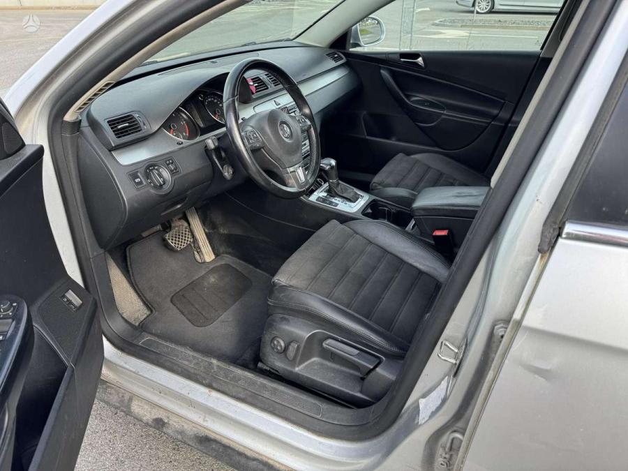 Pelēks Volkswagen Passat 2010 Klaipėda, ar dzinēja tilpumu 1.97 L un nobraukumu 363 tūkst. km par 2500 €, foto 11 vietnē AUTOMOTO.COM.LV