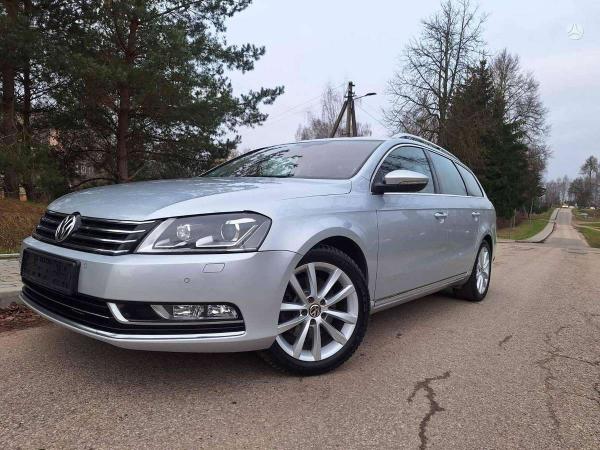Grey Volkswagen Passat 2011 in Prienai, with an engine capacity of 1.97 L and mileage of 218 thousand km for 5100 €, photo 8 on AUTOMOTO.COM.LV