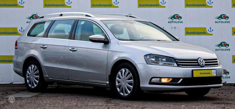 Grey Volkswagen Passat 2011 in Klaipeda, with an engine capacity of 2.00 L and mileage of 220 thousand km for 5990 €, photo 2 on AUTOMOTO.COM.LV