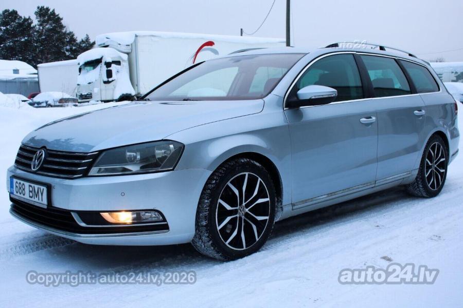 Grey Volkswagen Passat 2011 in Tallinn, with an engine capacity of 2.00 L and mileage of 264 thousand km for 5990 €, photo 2 on AUTOMOTO.COM.LV