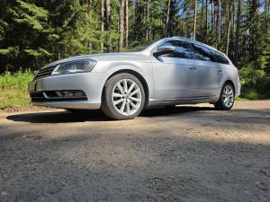 Grey Volkswagen Passat 2011 in Vilnius, with an engine capacity of 2.00 L and mileage of 265 thousand km for 4400 €, photo 6 on AUTOMOTO.COM.LV
