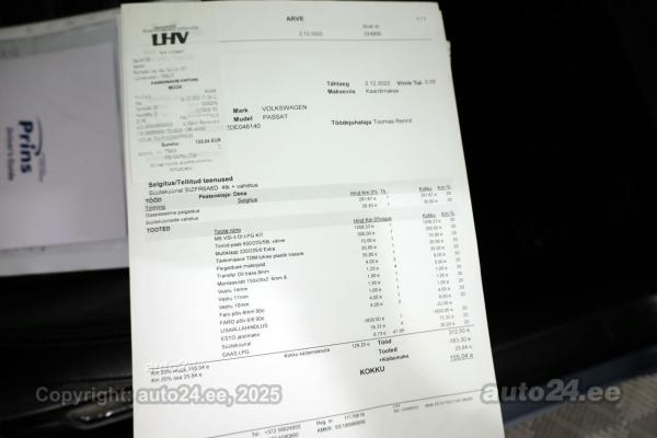 Серый Фольксваген Пассат 2012 в Таллин, объемом двигателя 1.40 л и пробегом 311 тыс. км за 3499 €, фото 11 на AUTOMOTO.COM.LV