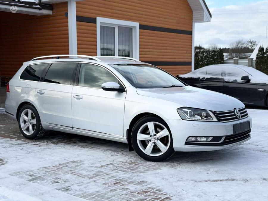 Grey Volkswagen Passat 2012 in Salcininkai, with an engine capacity of 1.97 L and mileage of 370 thousand km for 5950 €, photo 6 on AUTOMOTO.COM.LV