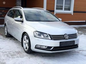 Grey Volkswagen Passat 2012 in Salcininkai, with an engine capacity of 1.97 L and mileage of 370 thousand km for 5950 €, photo 10 on AUTOMOTO.COM.LV