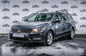 Pelēks Volkswagen Passat 2012 Kauņa, ar dzinēja tilpumu 2.00 L un nobraukumu 305 tūkst. km par 5990 €, foto  vietnē AUTOMOTO.COM.LV