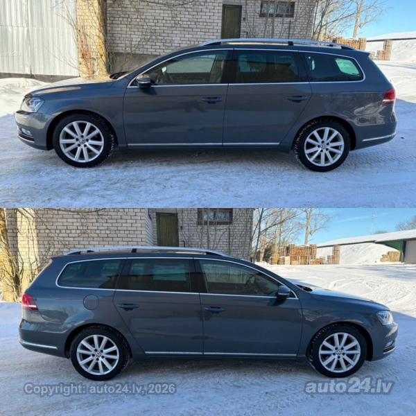 Grey Volkswagen Passat 2012 in Viljandi, with an engine capacity of 2.00 L and mileage of 188 thousand km for 8190 €, photo 6 on AUTOMOTO.COM.LV