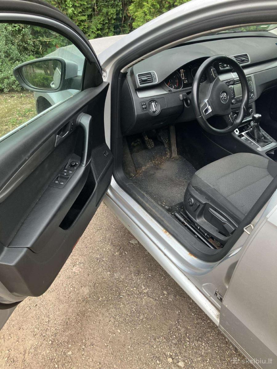Pelēks Volkswagen Passat 2012 Kauņa, ar dzinēja tilpumu 1.40 L un nobraukumu 226 tūkst. km par 3500 €, foto 13 vietnē AUTOMOTO.COM.LV