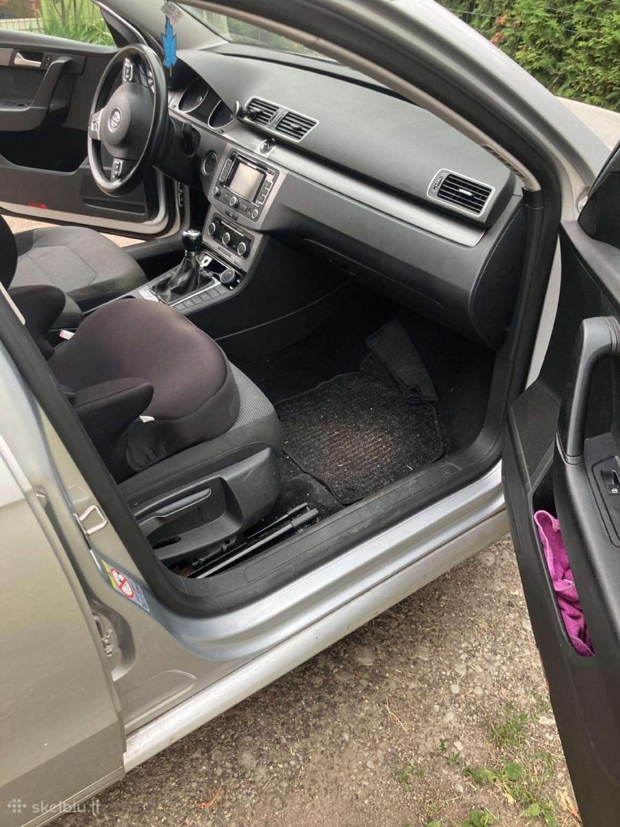 Pelēks Volkswagen Passat 2012 Kauņa, ar dzinēja tilpumu 1.40 L un nobraukumu 226 tūkst. km par 3500 €, foto 14 vietnē AUTOMOTO.COM.LV