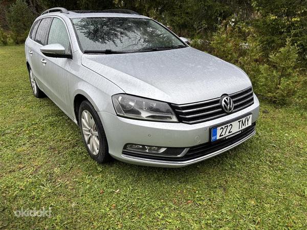 Grey Volkswagen Passat 2013 in Tallinn, with an engine capacity of 2.00 L and mileage of 313 thousand km for 5495 €, photo 2 on AUTOMOTO.COM.LV