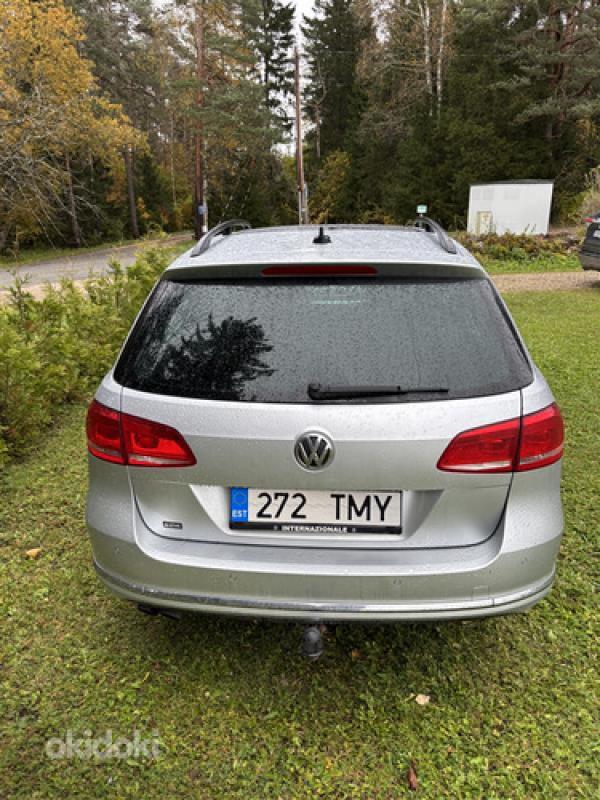 Grey Volkswagen Passat 2013 in Tallinn, with an engine capacity of 2.00 L and mileage of 313 thousand km for 5495 €, photo 4 on AUTOMOTO.COM.LV