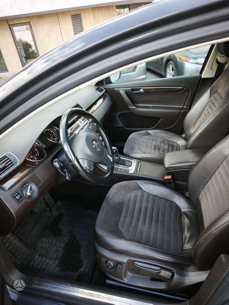 Grey Volkswagen Passat 2013 in Vilnius, with an engine capacity of 1.80 L and mileage of 198 thousand km for 4499 €, photo 13 on AUTOMOTO.COM.LV