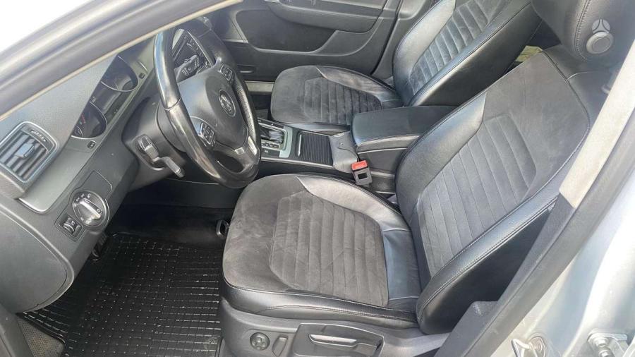 Pelēks Volkswagen Passat 2013 Šauļi, ar dzinēja tilpumu 1.97 L un nobraukumu 237 tūkst. km par 6750 €, foto 8 vietnē AUTOMOTO.COM.LV