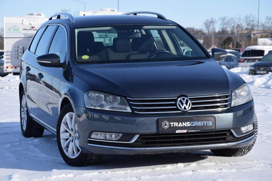 Pelēks Volkswagen Passat 2014 Viļņa, ar dzinēja tilpumu 1.60 L un nobraukumu 325 tūkst. km par 5750 €, foto 1 vietnē AUTOMOTO.COM.LV
