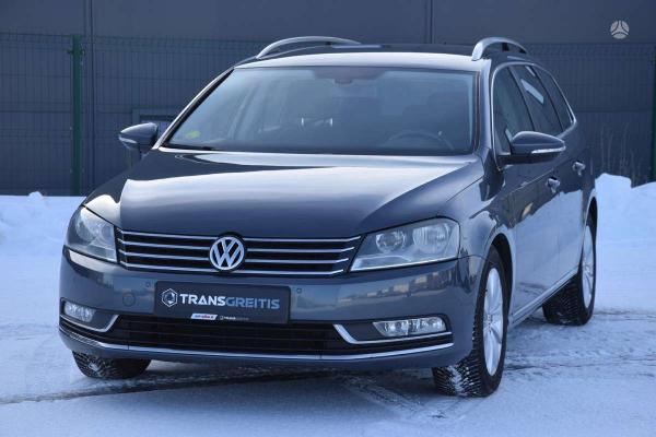 Grey Volkswagen Passat 2014 in Vilnius, with an engine capacity of 1.60 L and mileage of 325 thousand km for 5750 €, photo 6 on AUTOMOTO.COM.LV
