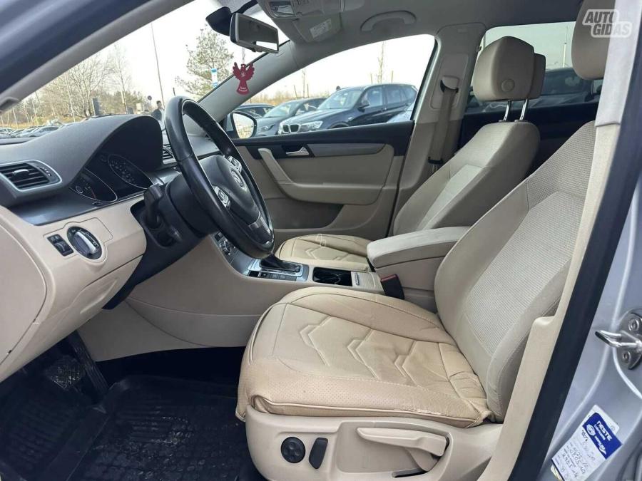 Grey Volkswagen Passat 2014 in Vilnius, with an engine capacity of 2.00 L and mileage of 285 thousand km for 5500 €, photo 8 on AUTOMOTO.COM.LV