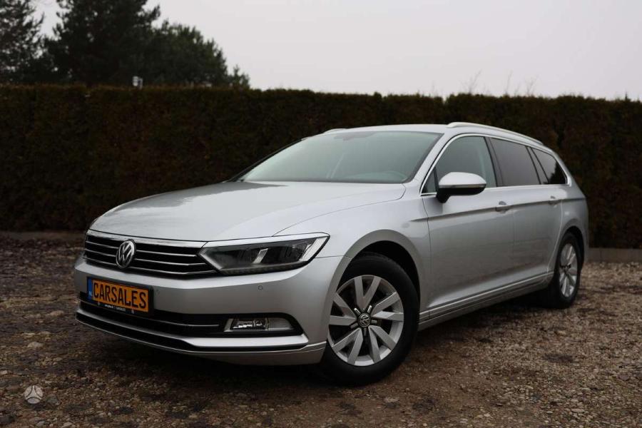Pelēks Volkswagen Passat 2015 Alīta, ar dzinēja tilpumu 2.00 L un nobraukumu 263 tūkst. km par 8600 €, foto 1 vietnē AUTOMOTO.COM.LV