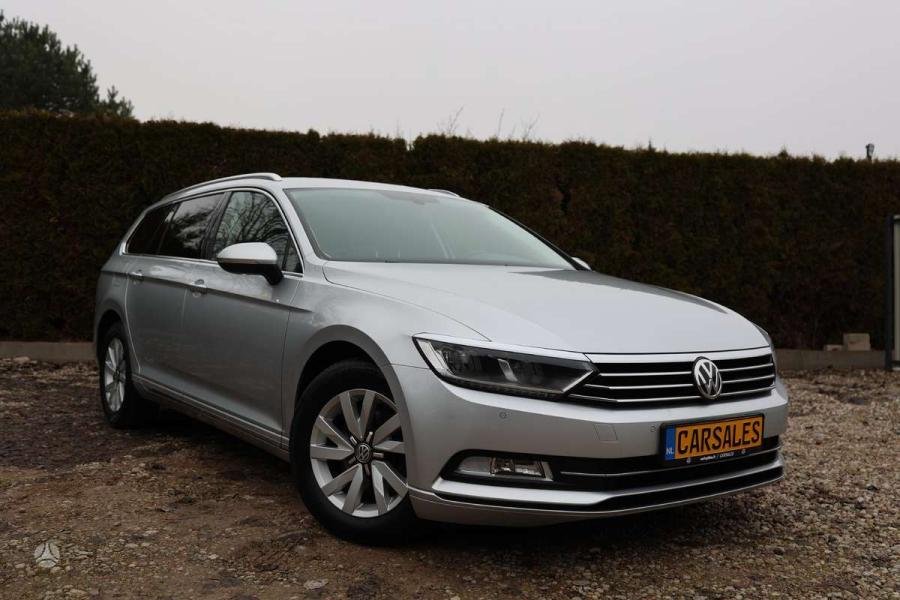Pelēks Volkswagen Passat 2015 Alīta, ar dzinēja tilpumu 2.00 L un nobraukumu 263 tūkst. km par 8600 €, foto 2 vietnē AUTOMOTO.COM.LV
