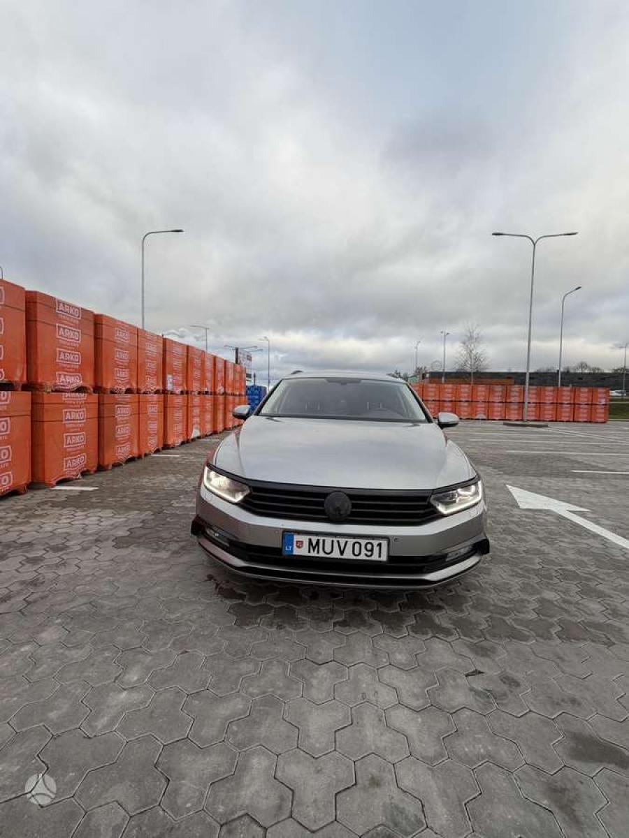 Pelēks Volkswagen Passat 2015 Telšiai, ar dzinēja tilpumu 1.97 L un nobraukumu 385 tūkst. km par 8500 €, foto 7 vietnē AUTOMOTO.COM.LV