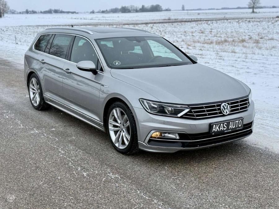 Grey Volkswagen Passat 2015 in Vilkaviskis, with an engine capacity of 1.97 L and mileage of 310 thousand km for 11500 €, photo 2 on AUTOMOTO.COM.LV