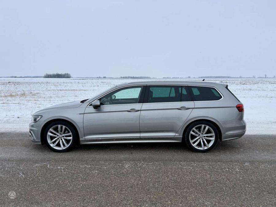Grey Volkswagen Passat 2015 in Vilkaviskis, with an engine capacity of 1.97 L and mileage of 310 thousand km for 11500 €, photo 6 on AUTOMOTO.COM.LV