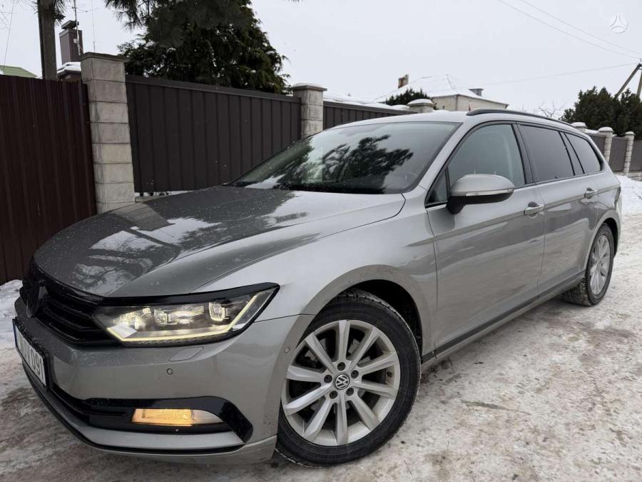 Grey Volkswagen Passat 2015 in Kaunas, with an engine capacity of 1.97 L and mileage of 350 thousand km for 8000 €, photo 28 on AUTOMOTO.COM.LV
