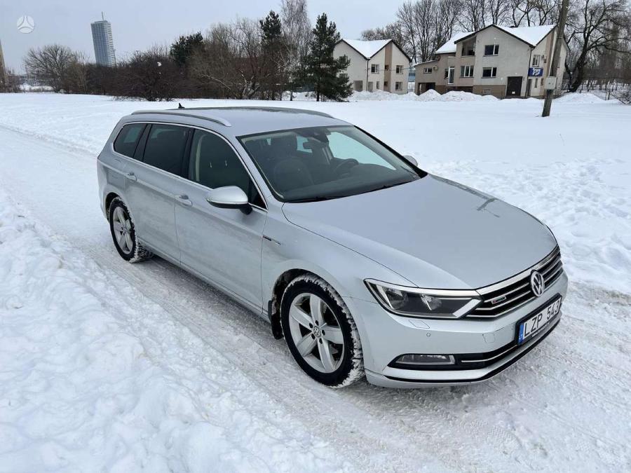Grey Volkswagen Passat 2015 in Klaipeda, with an engine capacity of 2.00 L and mileage of 285 thousand km for 8700 €, photo 3 on AUTOMOTO.COM.LV