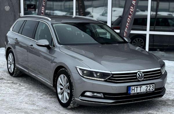 Grey Volkswagen Passat 2015 in Radviliskis, with an engine capacity of 2.00 L and mileage of 201 thousand km for 8250 €, photo 4 on AUTOMOTO.COM.LV
