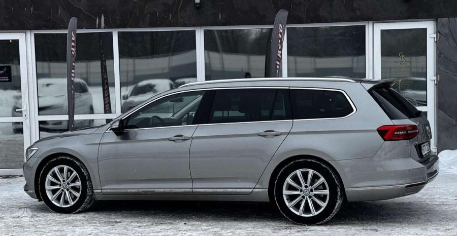 Grey Volkswagen Passat 2015 in Radviliskis, with an engine capacity of 2.00 L and mileage of 201 thousand km for 8250 €, photo 7 on AUTOMOTO.COM.LV
