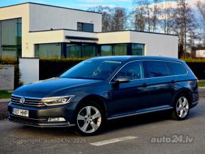 Pelēks Volkswagen Passat 2015 Tallina, ar dzinēja tilpumu 2.00 L un nobraukumu 299 tūkst. km par 8490 €, foto  vietnē AUTOMOTO.COM.LV