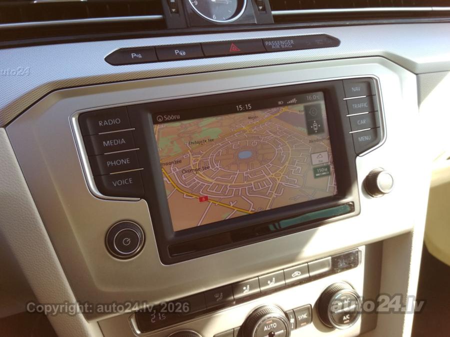 Pelēks Volkswagen Passat 2015 Tallina, ar dzinēja tilpumu 2.00 L un nobraukumu 280 tūkst. km par 8190 €, foto 7 vietnē AUTOMOTO.COM.LV