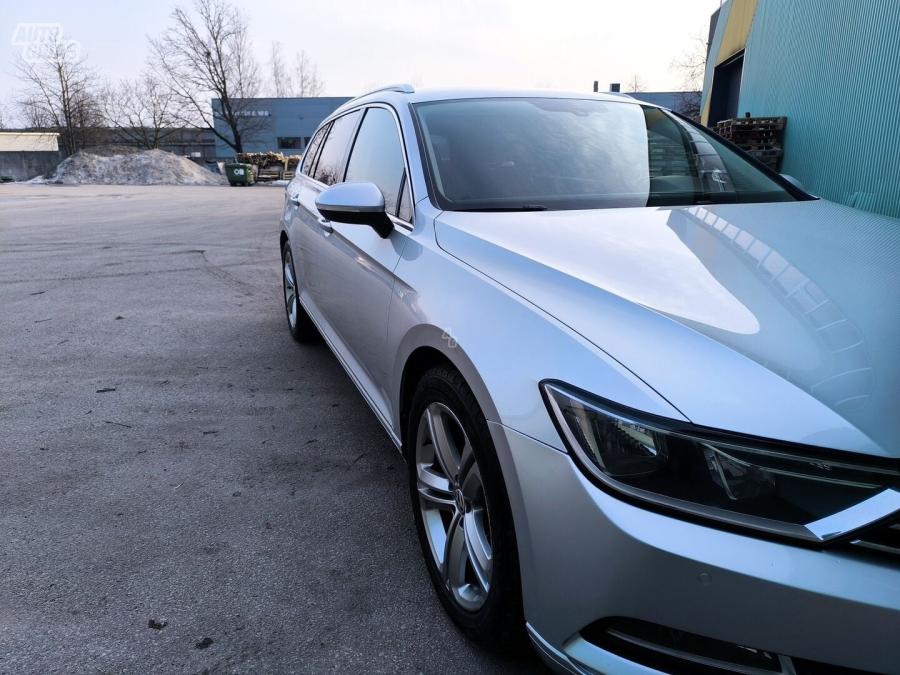 Grey Volkswagen Passat 2015 in Kaunas, with an engine capacity of 2.00 L and mileage of 290 thousand km for 7500 €, photo 15 on AUTOMOTO.COM.LV