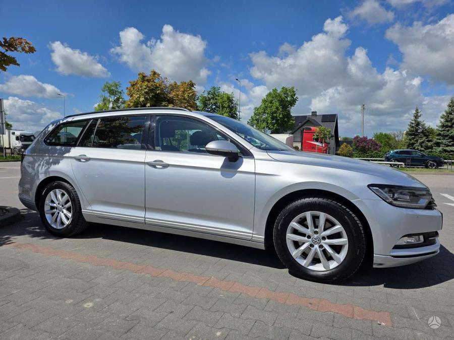 Grey Volkswagen Passat 2015 in Jonava, with an engine capacity of 1.97 L and mileage of 327 thousand km for 8500 €, photo 3 on AUTOMOTO.COM.LV