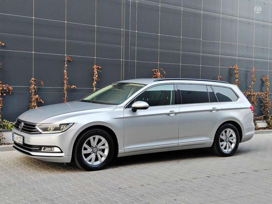 Grey Volkswagen Passat 2015 in Klaipeda, with an engine capacity of 1.97 L and mileage of 300 thousand km for 7950 €, photo 5 on AUTOMOTO.COM.LV