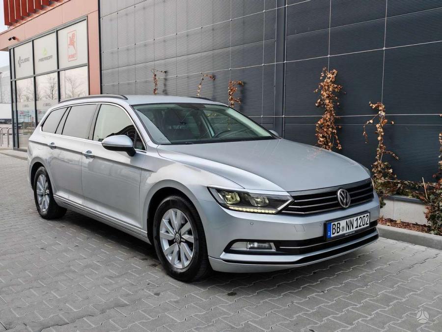Grey Volkswagen Passat 2015 in Klaipeda, with an engine capacity of 1.97 L and mileage of 300 thousand km for 7950 €, photo 15 on AUTOMOTO.COM.LV