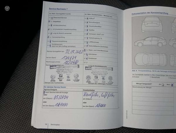 Серый Фольксваген Пассат 2015 в Утена, объемом двигателя 1.97 л и пробегом 206 тыс. км за 7650 €, фото 8 на AUTOMOTO.COM.LV