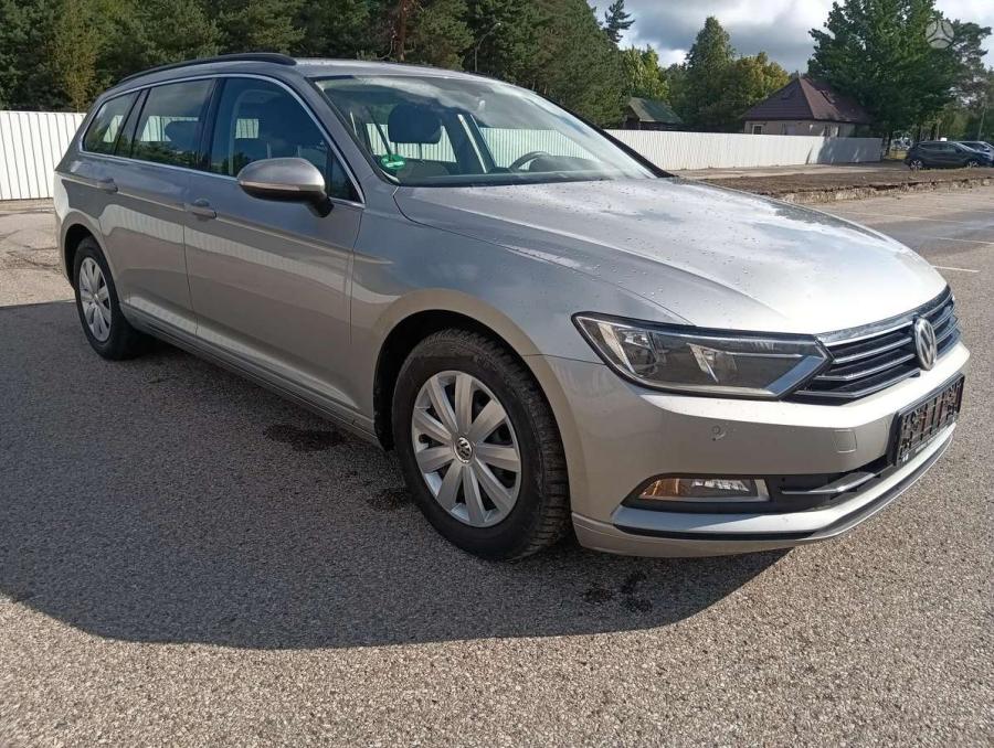 Pelēks Volkswagen Passat 2015 Utena, ar dzinēja tilpumu 1.97 L un nobraukumu 206 tūkst. km par 7650 €, foto 1 vietnē AUTOMOTO.COM.LV